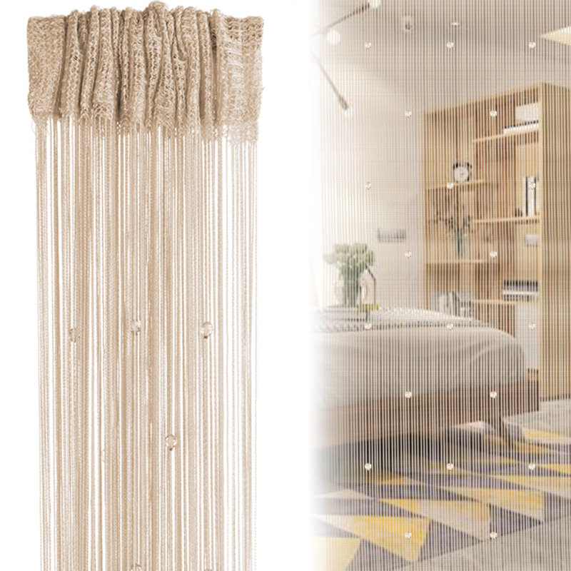 Everly Quinn Polyester Semi-Sheer Panel | Wayfair