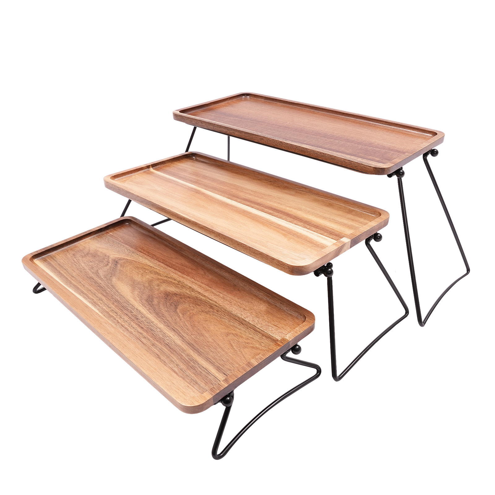 SUNYOU Tabletop Snack Stand Dessert Stand Set of3 | Wayfair