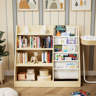 Latitude Run® Maggiorina Kids Standard Bookcase, Storage Book Rack ...