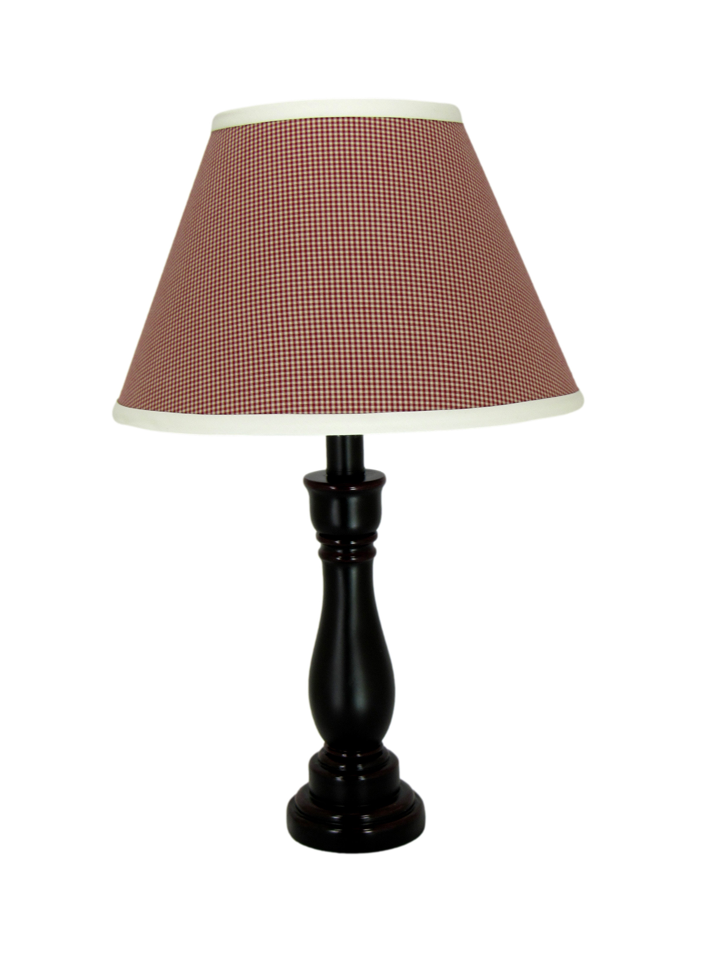 Charlton Home® Chelsea-May Cody Resin Table Lamp with Small Red and ...