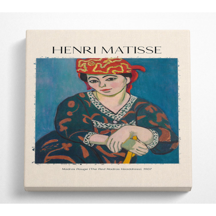 ClassicLiving Guelph Madras Rouge (The Red Madras Headdress), 1907 by ...