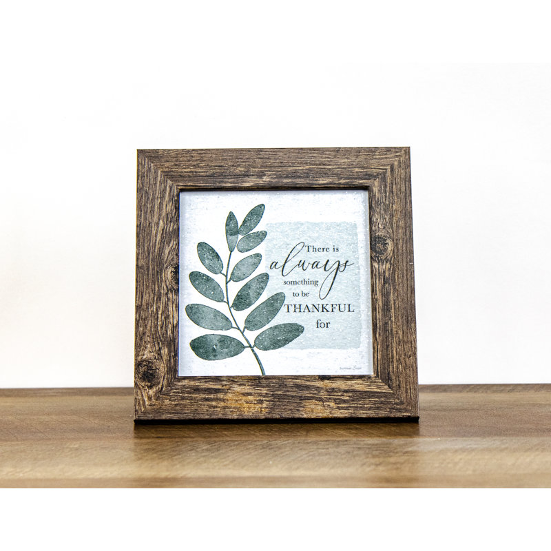 Trinx There''s Always Something To Be Thankful For Green Brown Art ...