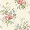 Seabrook Designs Annabel Floral Bouquet Unpasted Wallpaper | Wayfair