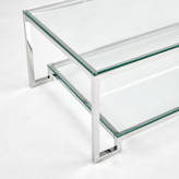 Mercer41 Shepler Contemporary 2 Shelf Glass Console Table & Reviews ...