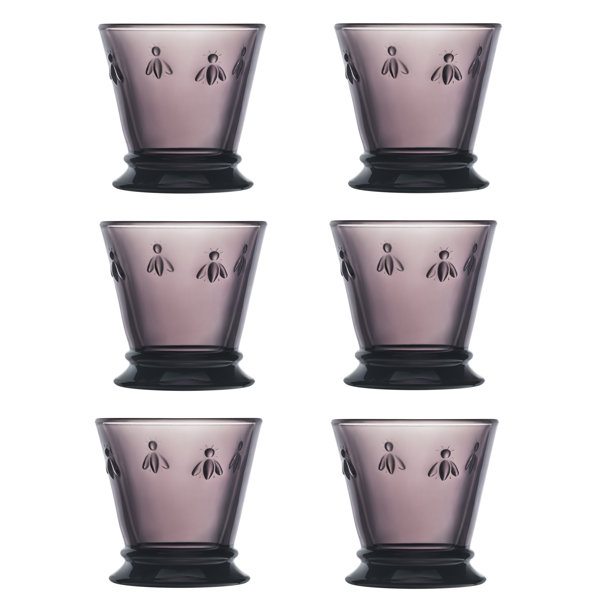 La Rochere Napoleon Bee Aubergine 10 oz. Tumbler | Birch Lane