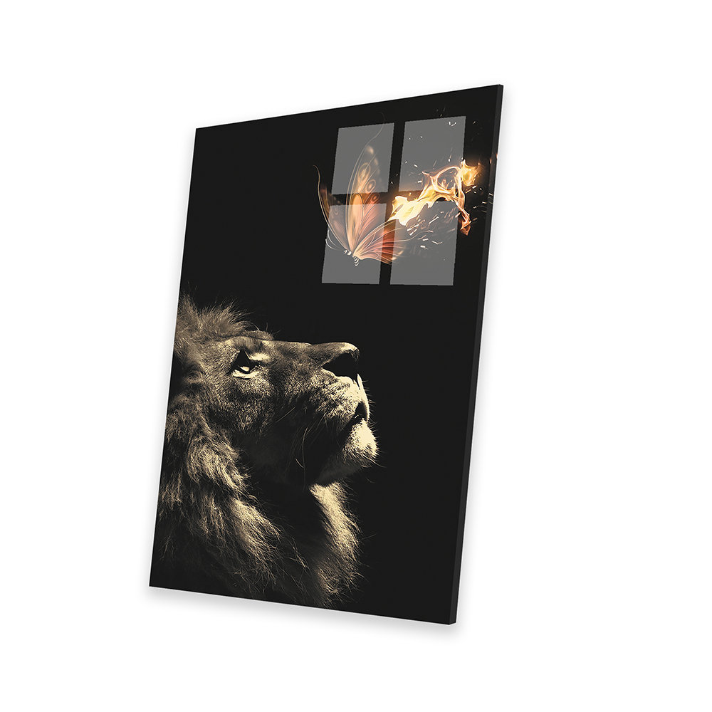 Latitude Run® " Lion Butterfly " by Zenja Gammer | Wayfair