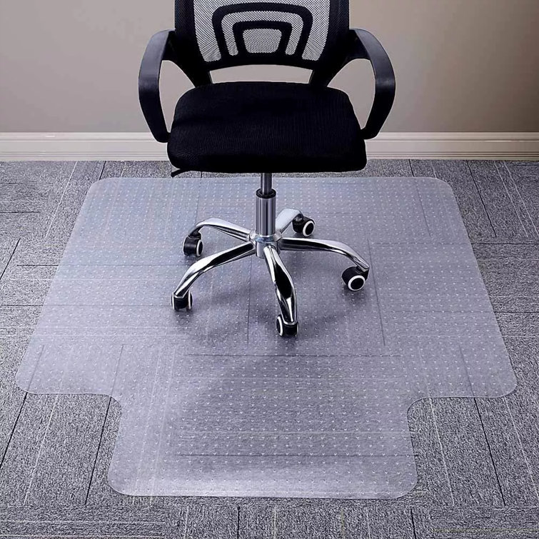 Tinnymod Low Pile Carpet Beveled Standard Lip Chair Mat & Reviews ...