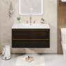 Wade Logan® Magellan 36'' Wall Mount Bathroom Vanity with Sintered ...