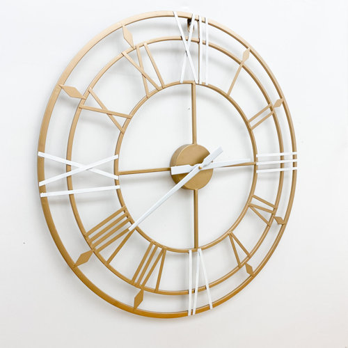 Exposed Gears Wall Clocks You'll Love | Wayfair.co.uk