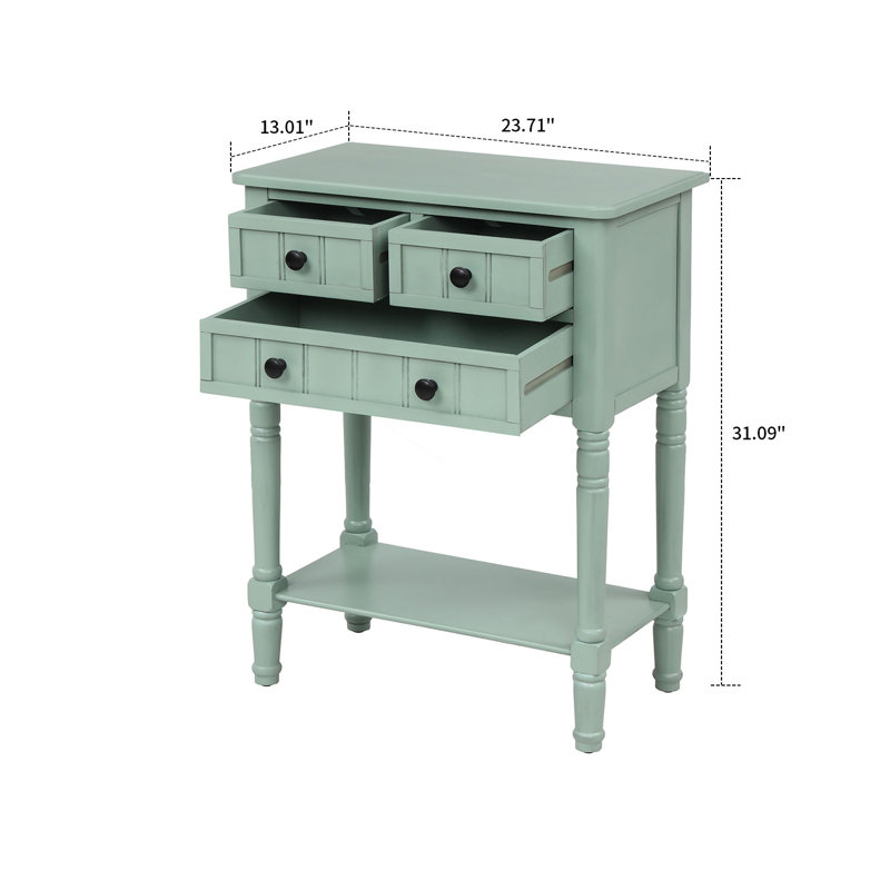 Alcott Hill® Audreana Vintage Stylish 23.71" Wide Rectangular Storage ...