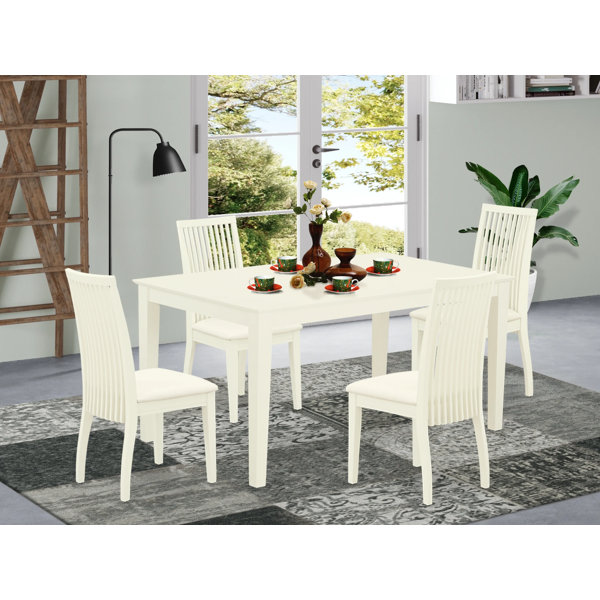East West 5 - Piece Dining Set | Wayfair