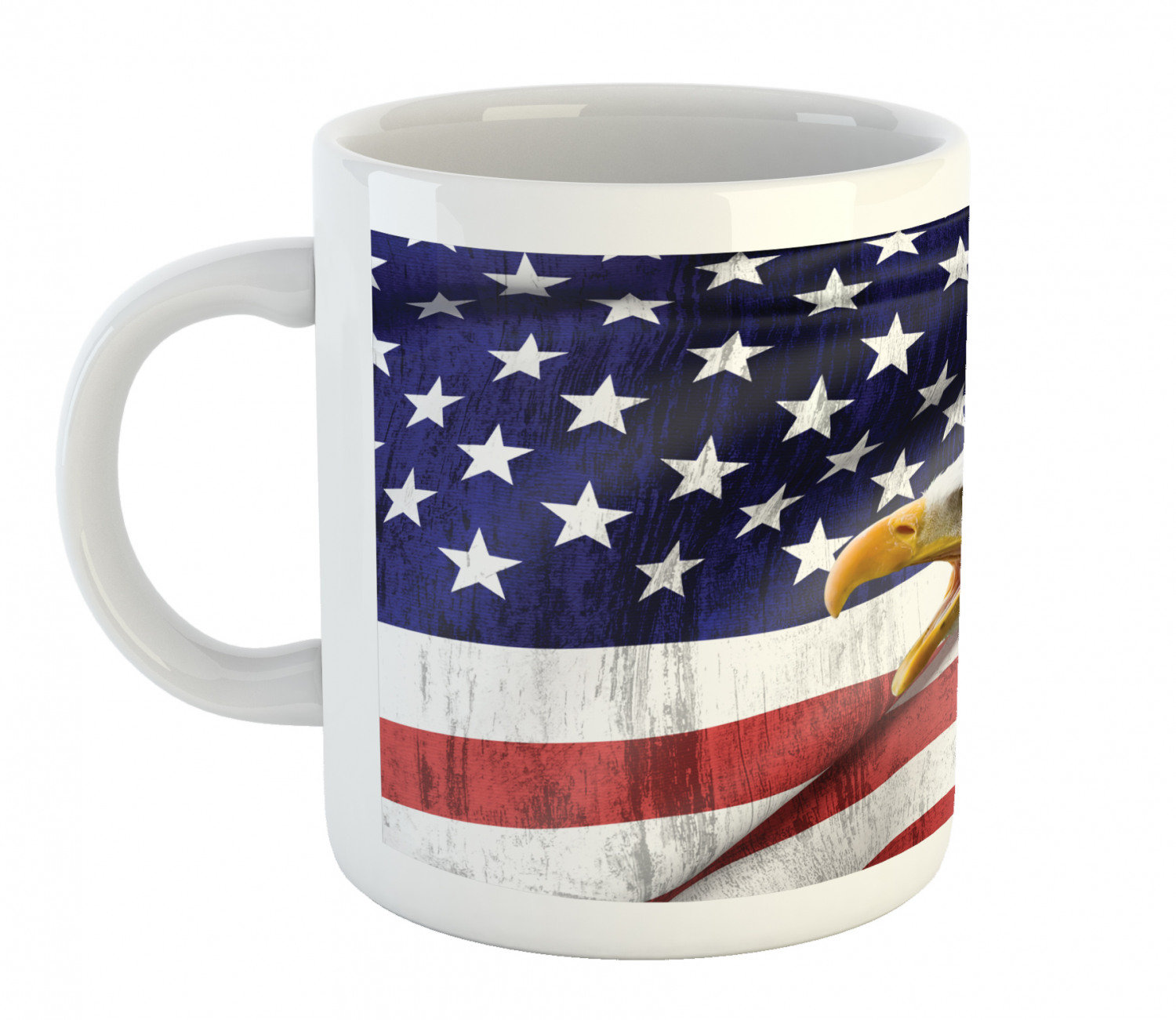 East Urban Home American Flag Coffee Mug | Wayfair