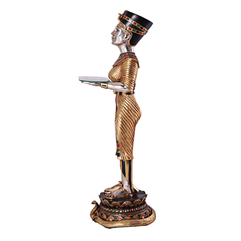Fleur De Lis Living Kristopher Queen's Faithful Servant Statue | Wayfair