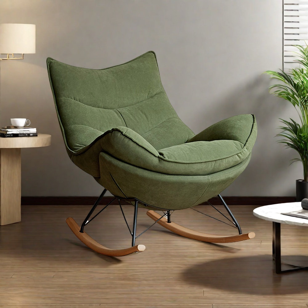 PPEDKS Ironwork bionic eggshell rocking chair | Wayfair