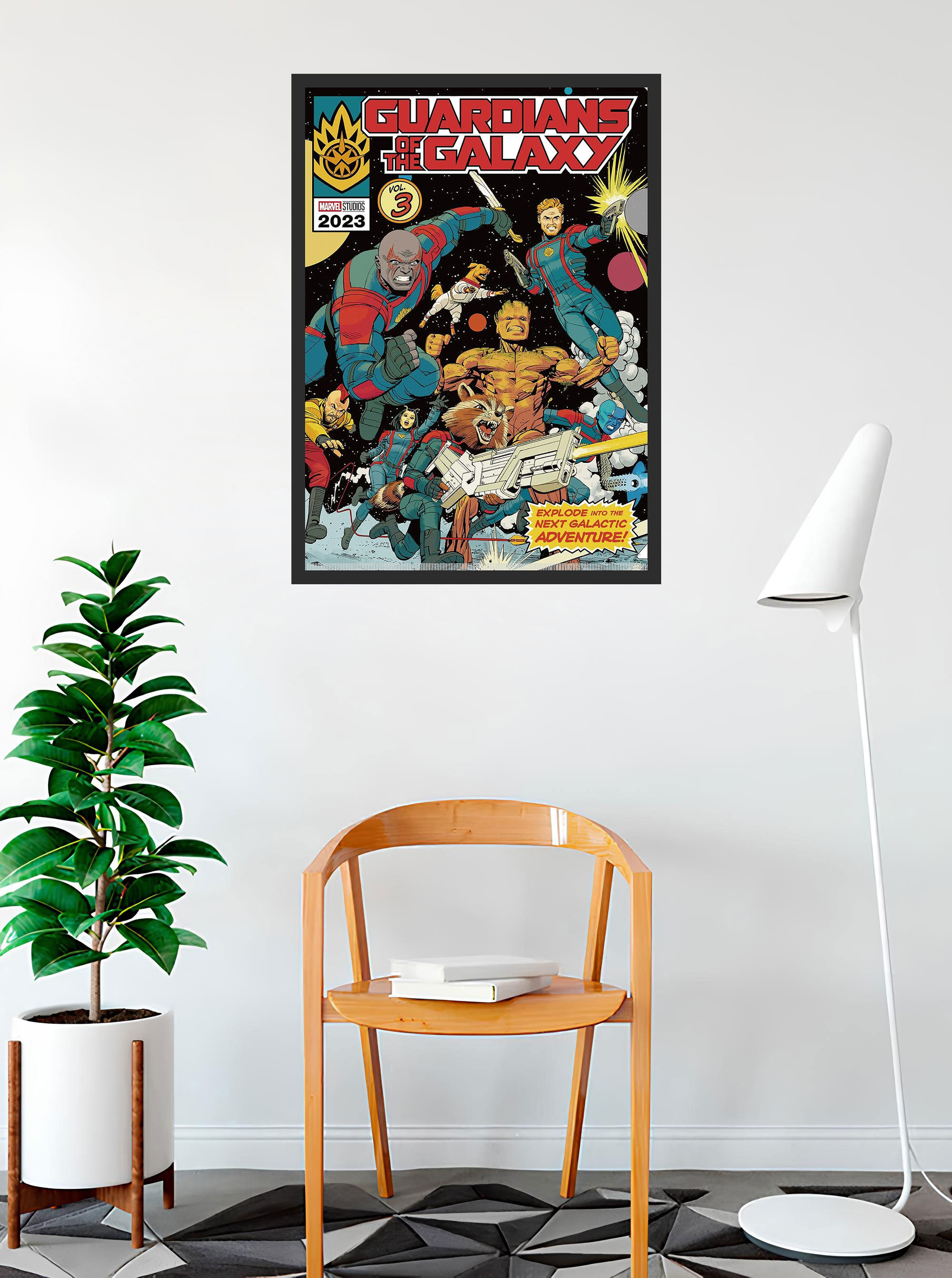 Buy Art For Less Plexi " Guardians Of The Galaxy - Comic Cover " on ...