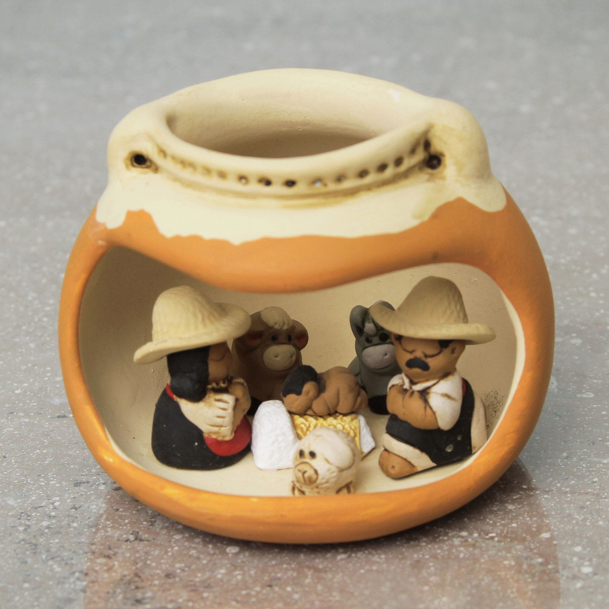 The Holiday Aisle® 7 Piece Artisan Crafted Peruvian Nativity Scene Set ...