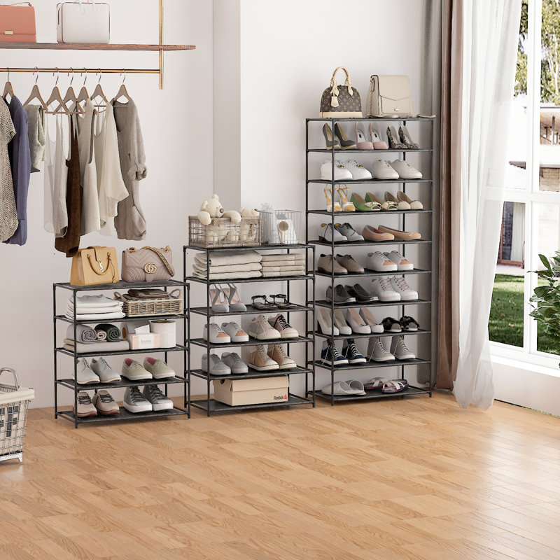 Rebrilliant 30 Pair Shoe Rack | Wayfair