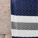 Breakwater Bay Monee Striped Navy/White Indoor/Outdoor Area Rug ...