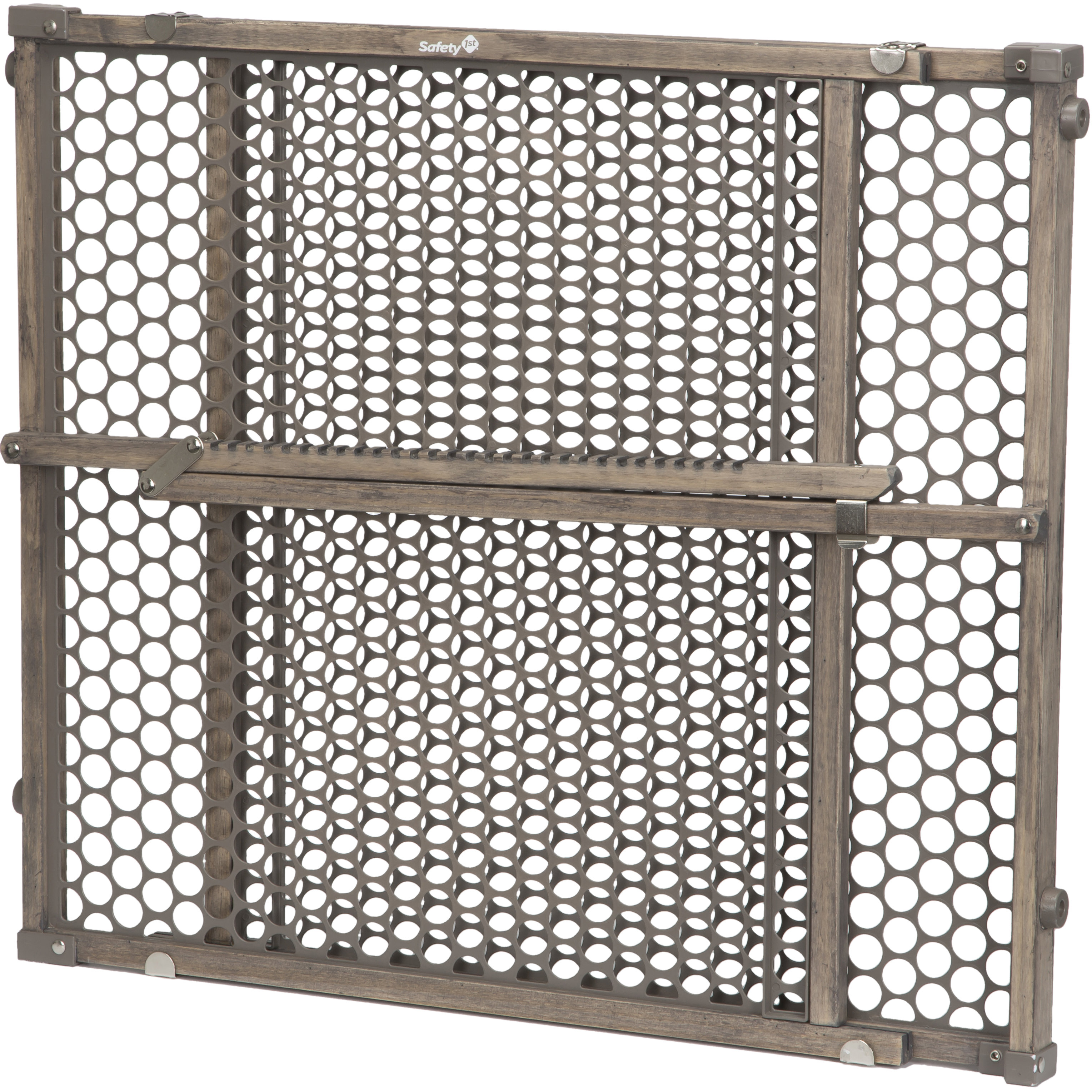 Safety 1st Vintage Gray Wood Doorway Security Gate & Reviews | Wayfair