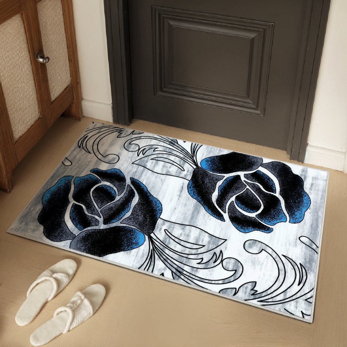 Dakota Fields Decor Luxury Non-Slip Rubber Backing Safety Soft Runner ...