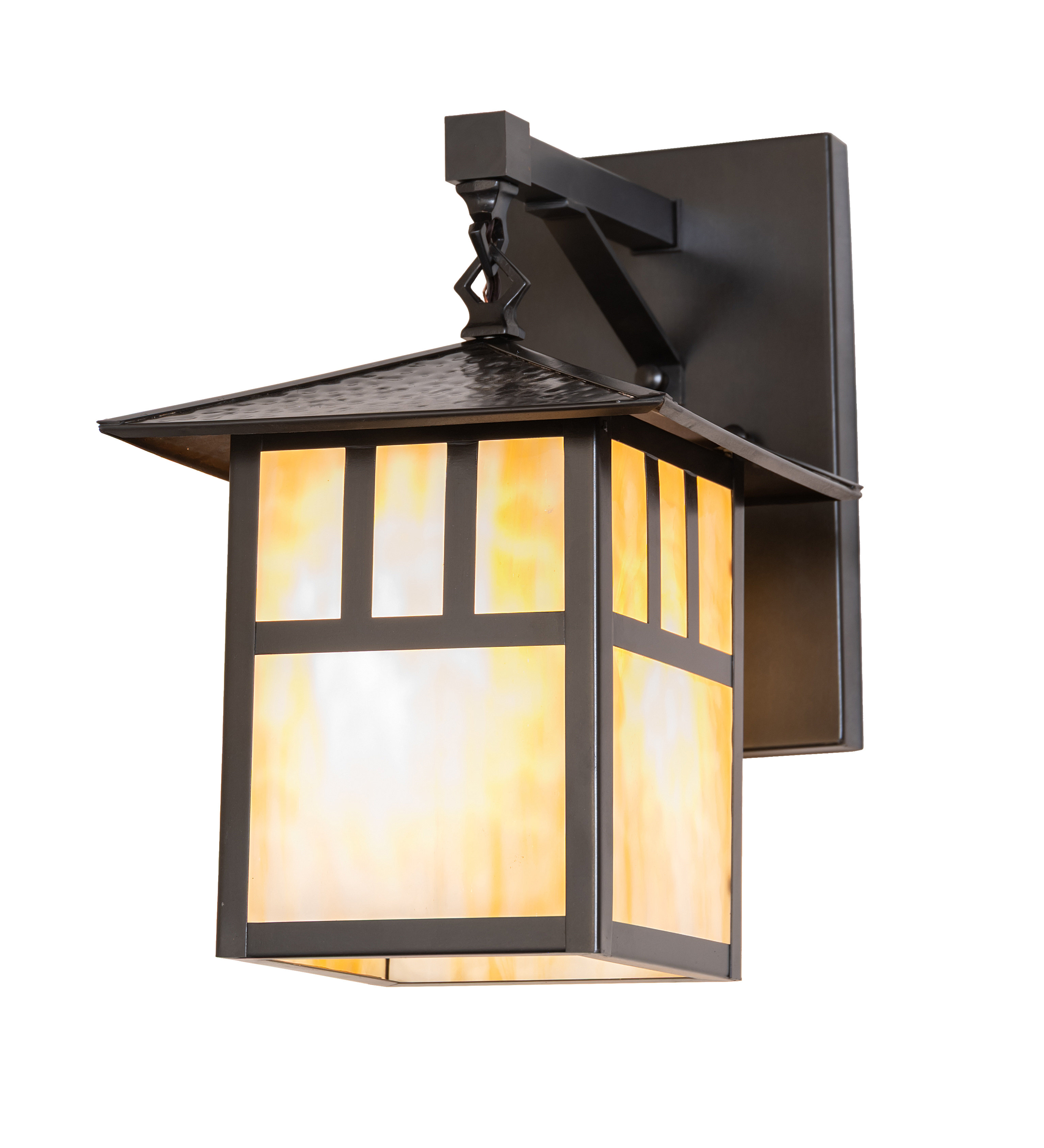 Canora Grey 9" Wide Double Bar Mission Wall Sconce | Wayfair