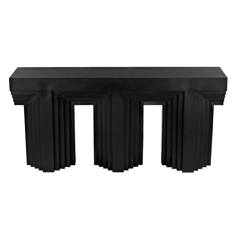 Noir Acropolis 64" Console Table | Wayfair