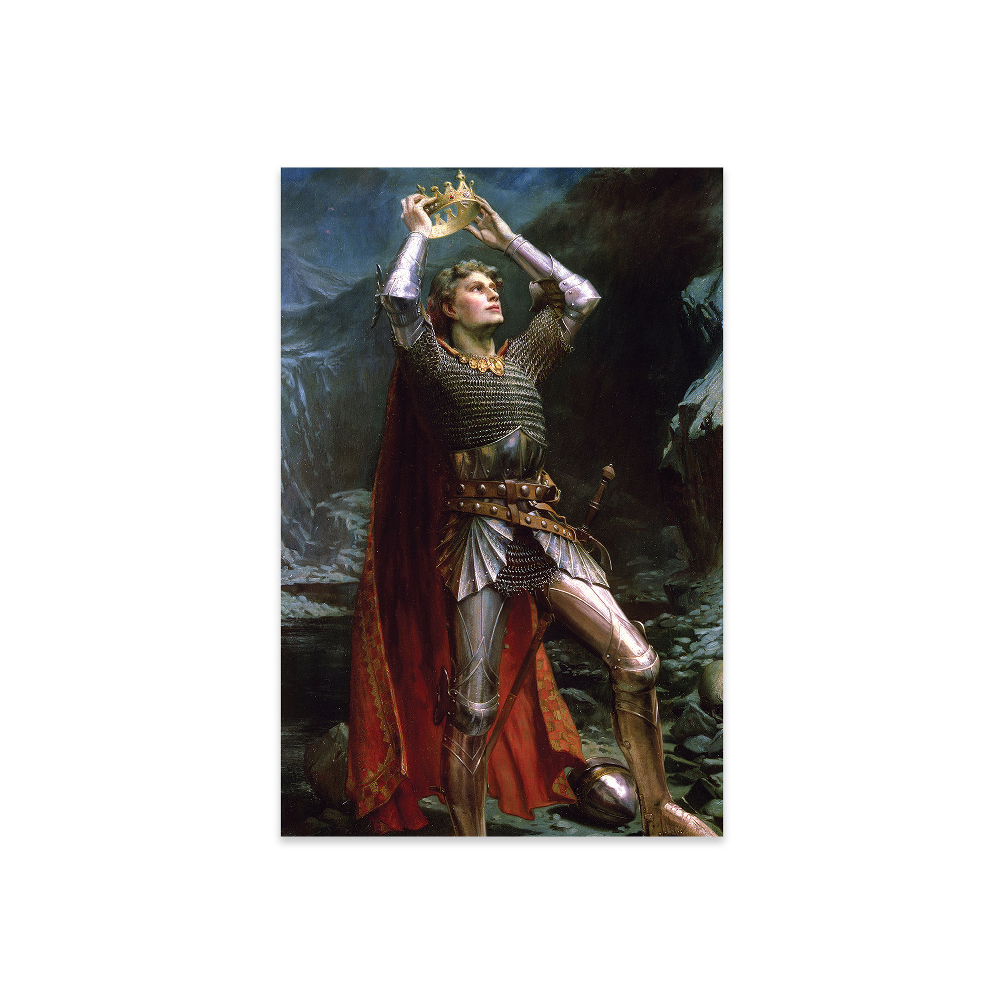 Winston Porter King Arthur, 1903 On Plastic/Acrylic by Charles Ernest ...