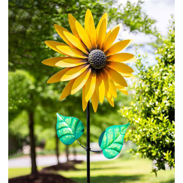 Plow & Hearth Sunflower Wind Spinner Rotator & Reviews | Wayfair