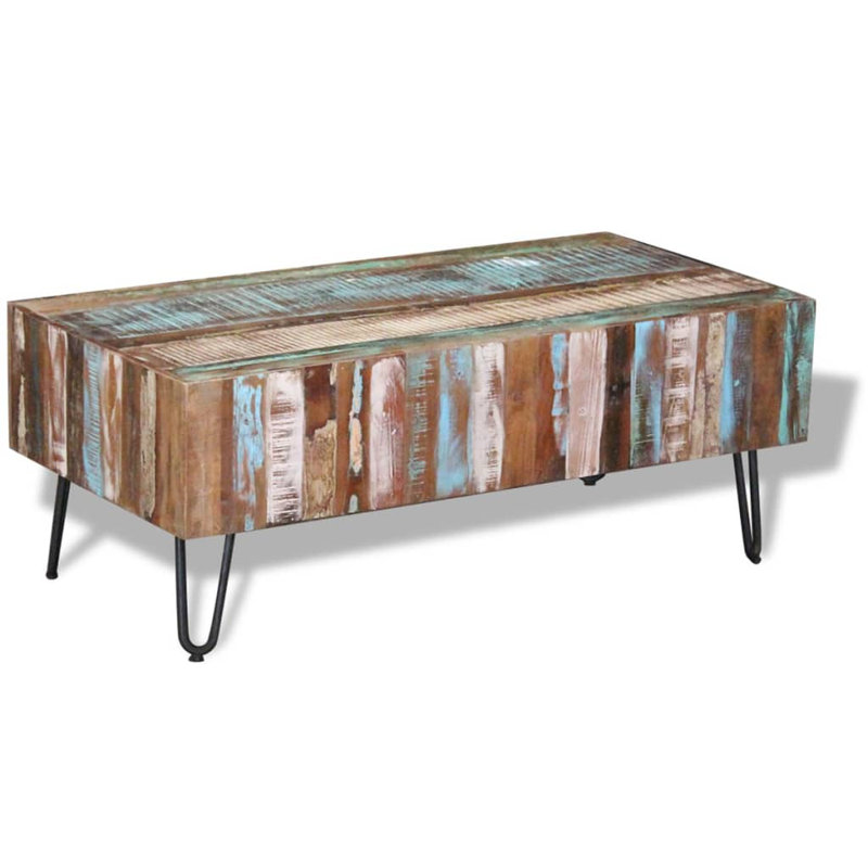 Dakota Fields Gerber vidaXL Coffee Table with Legs & Reviews | Wayfair
