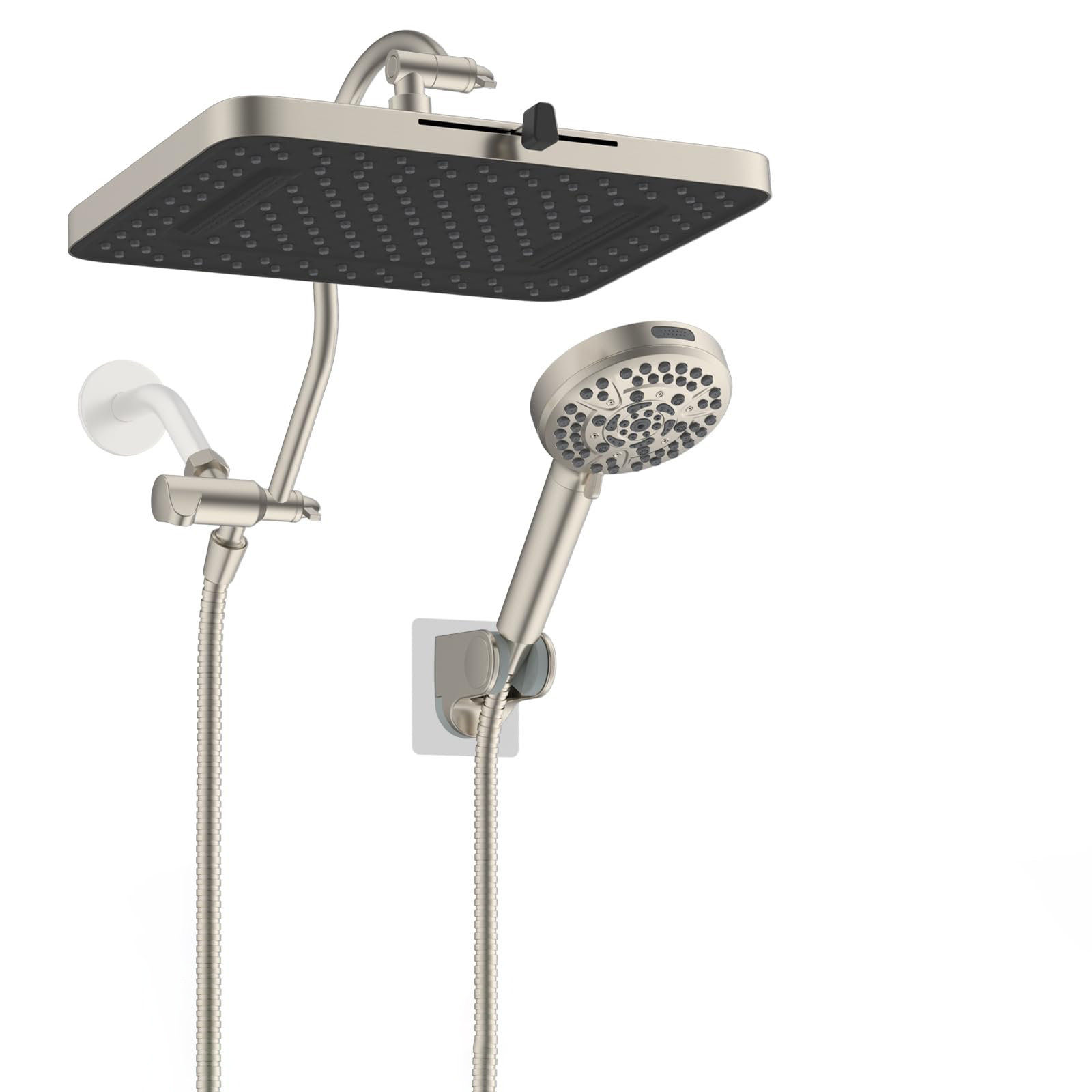 XINGRUISI Ultraflow Pro 5-Spray 13" Rainfall Shower System With Dual ...