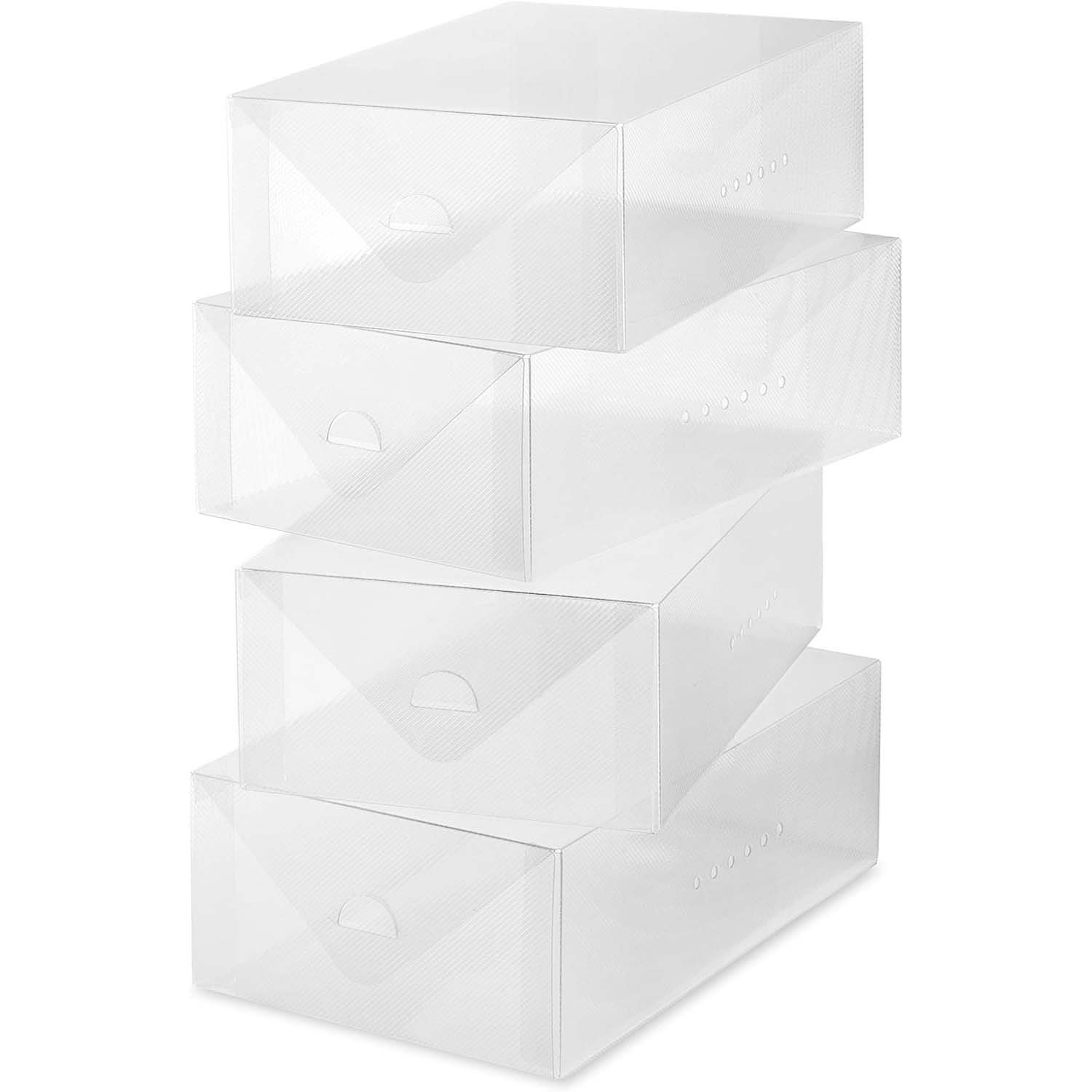 Ivy Bronx Shoe Box, Set Of 4, White, 4 Count - Wayfair Canada