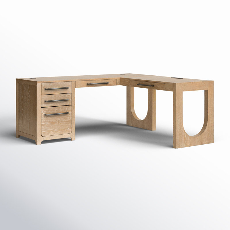 Birch Lane™ Fitzgerald L-Shape Desk & Reviews | Wayfair