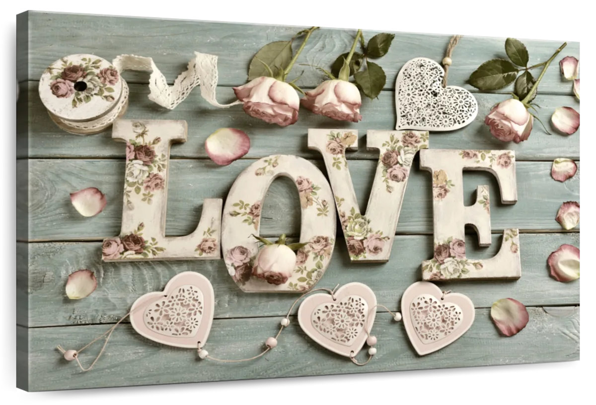 Trinx Chic Love Wall Sign | Wayfair