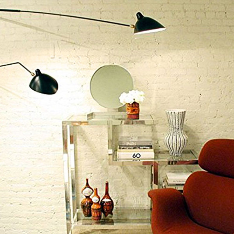 Latitude Run® Adelone Two Arms Rotating Swing Arm Sconce Wall Sconce ...