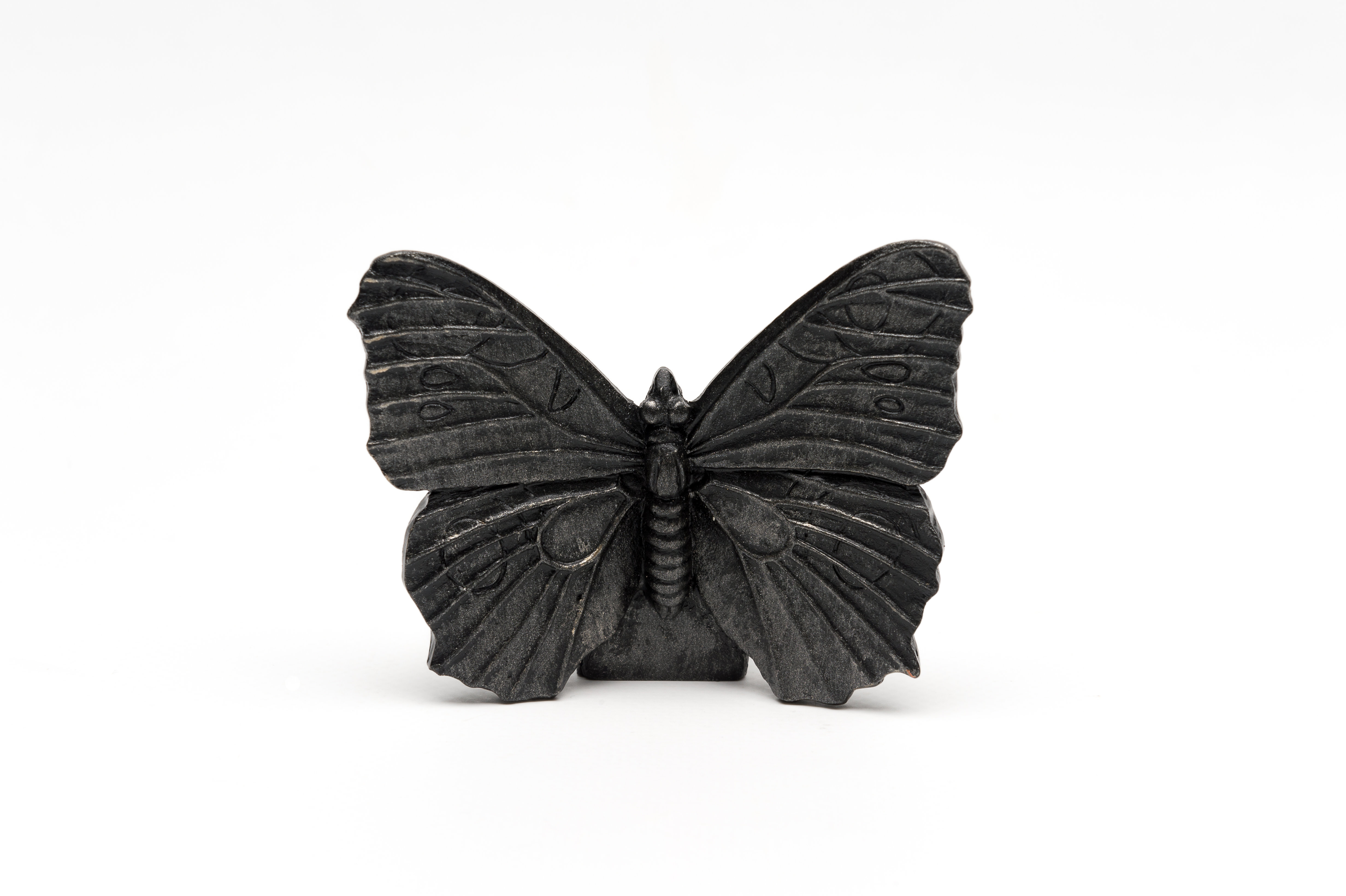 August Grove® Banner Butterfly Bronze Coloured Planter Feet In Gift Box ...