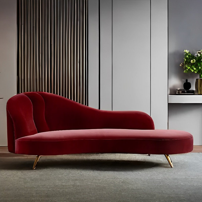 HarmonyFurns Fashion modern lazy sofa leisure chaise lounge | Wayfair