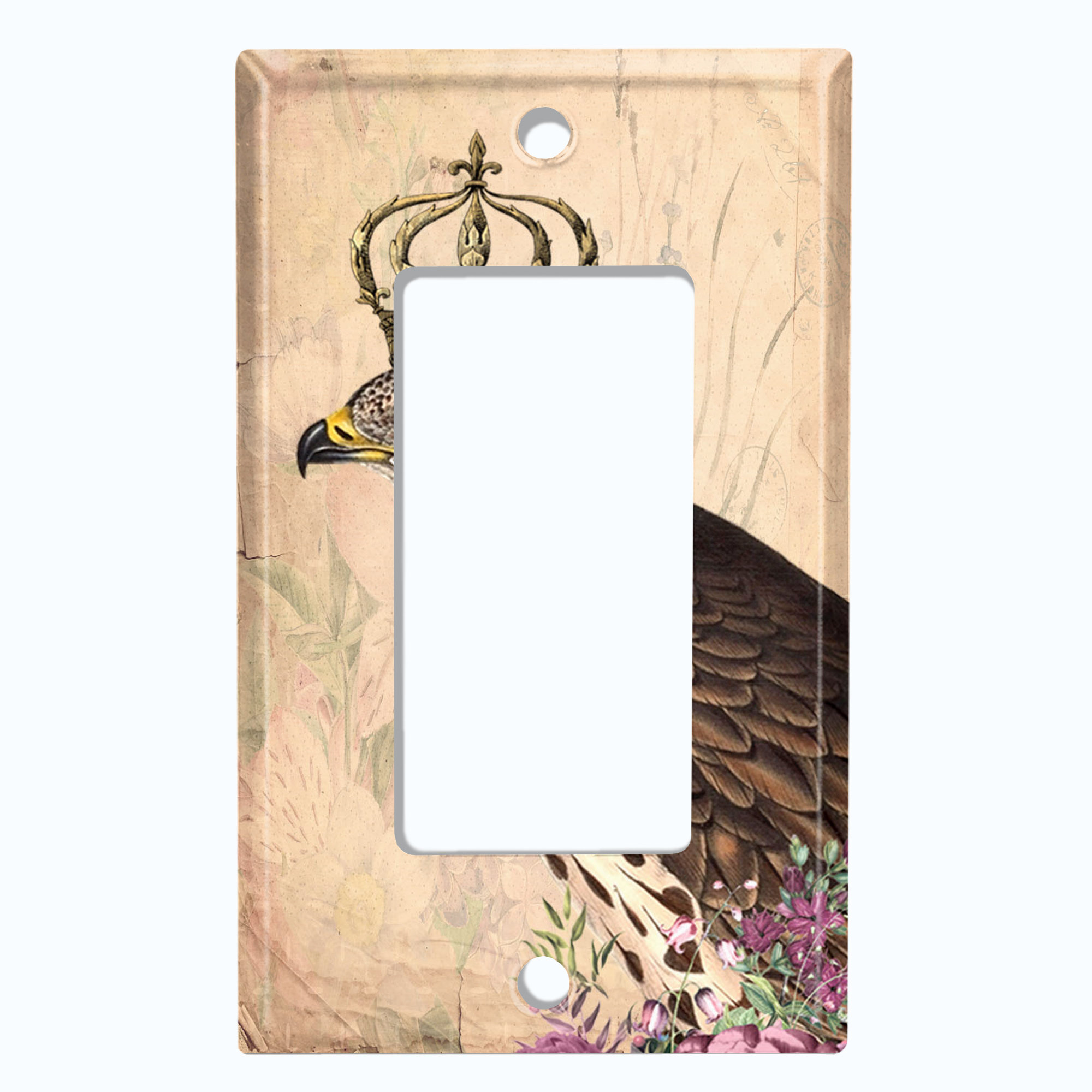 WorldAcc 1-Gang Toggle Light Switch Wall Plate | Wayfair