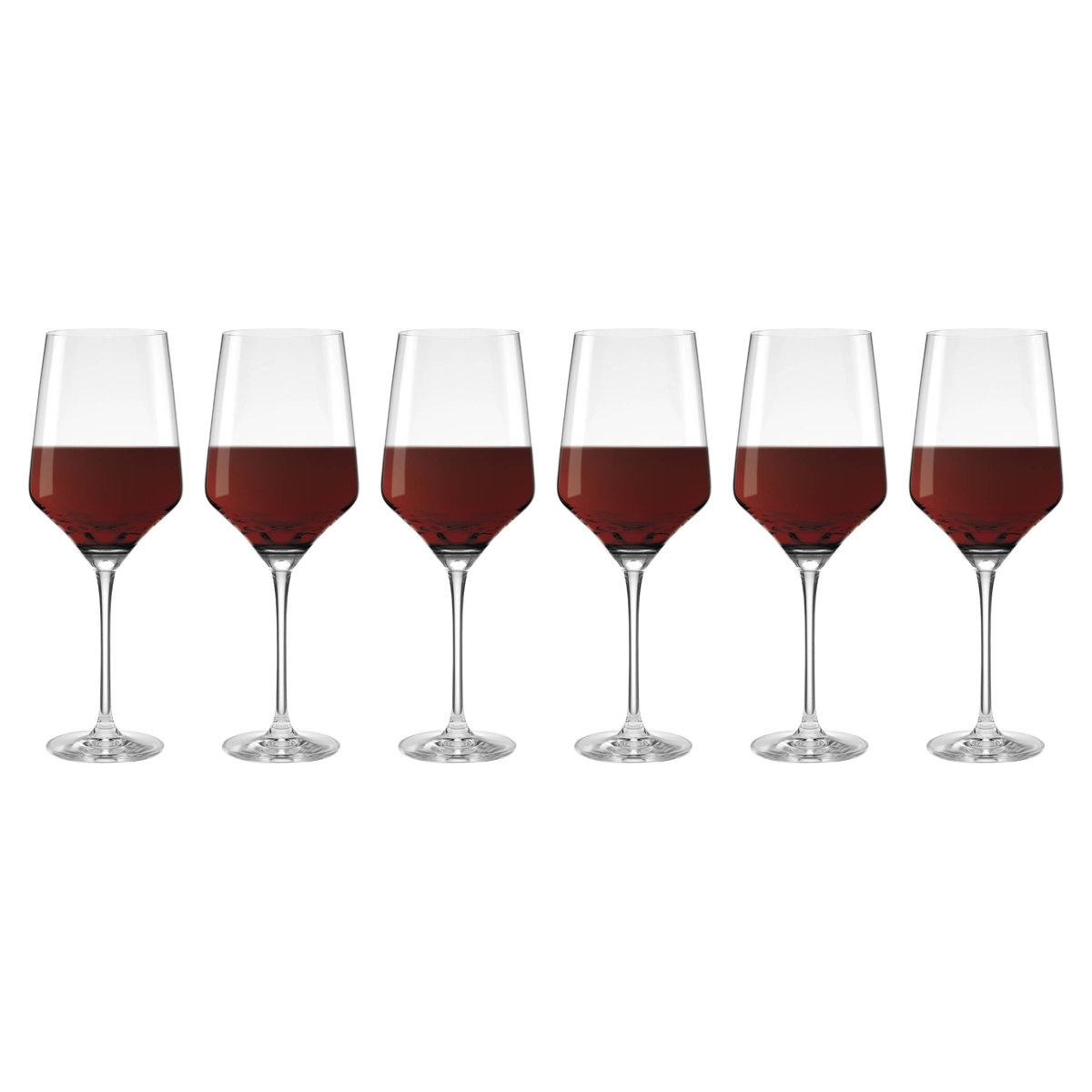 Lenox Tuscany Classics Angled Wine Glasses, Set Of 6 & Reviews | Wayfair