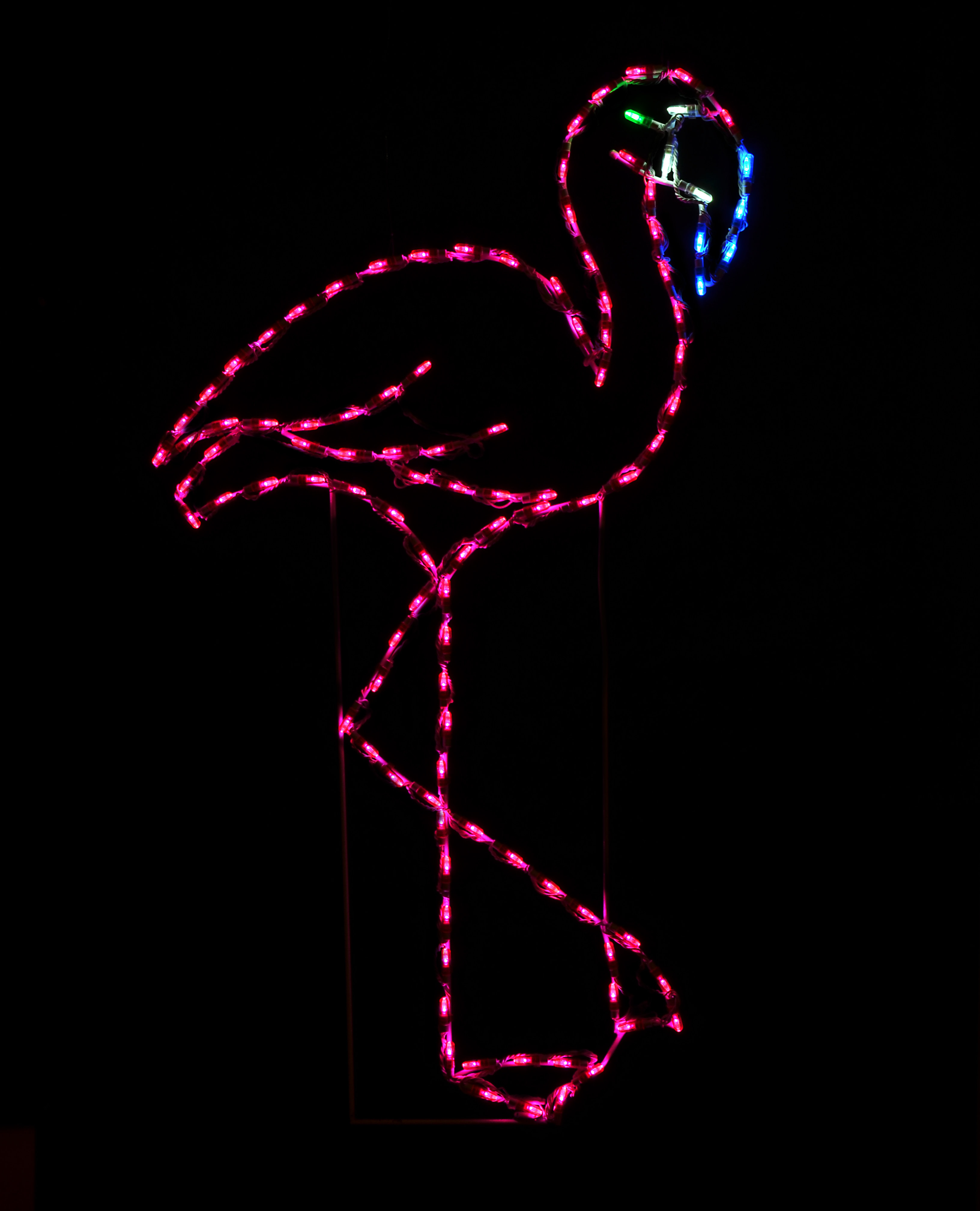 Brite Ideas LED Flamingo Display Net Light | Wayfair