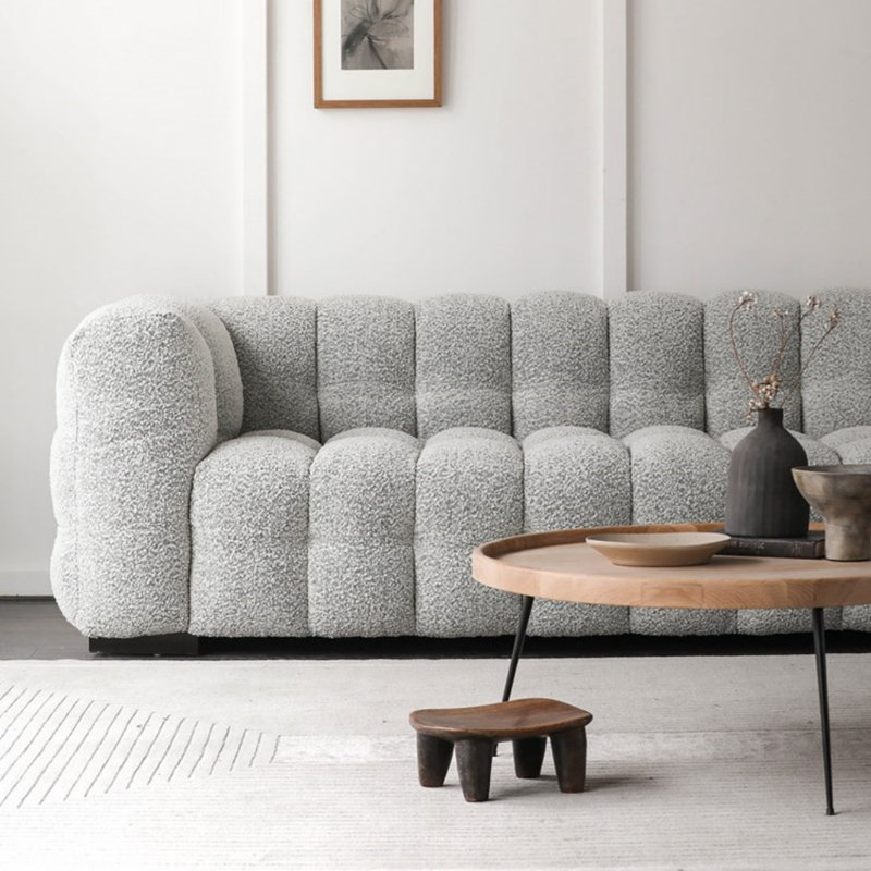 Danbenla design Modern Simple Grey Sofa Combination 2 - Piece Living ...