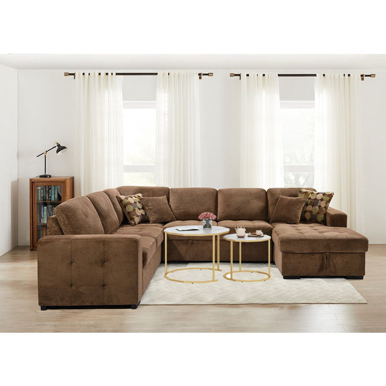 Schnappi 4 - Piece Upholstered Sectional | Wayfair