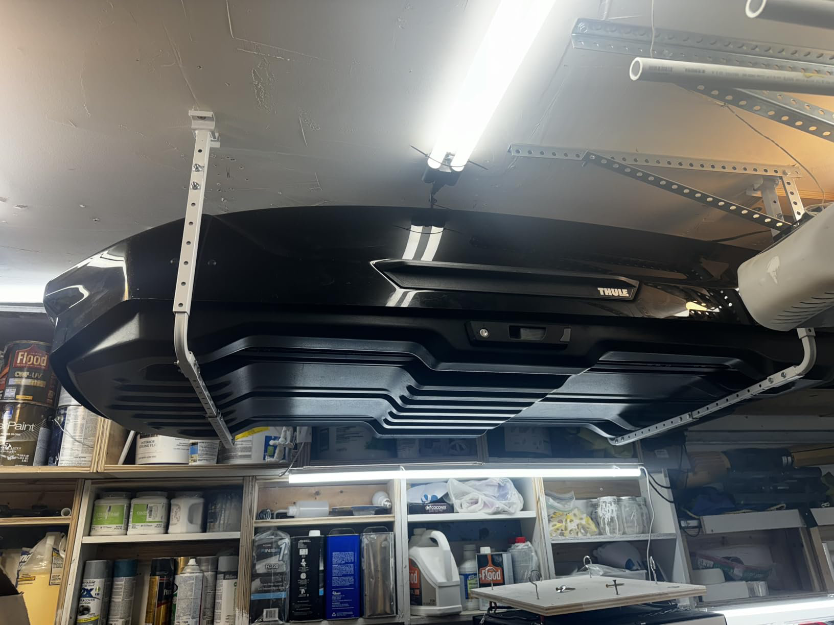 WFX Utility™ 2 PCS Garage Overhead Storage Bracket Adjustable Garage ...