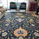 Lark Manor™ Annechien Newport Handmade Tufted Wool Navy Area Rug ...