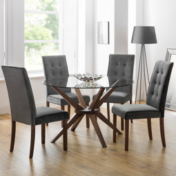 George Oliver Robinson Dining Set with 4 Chairs | Wayfair.co.uk