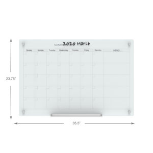 Audio-Visual Direct Wall Glass Magnetic Glass Board & Reviews | Wayfair