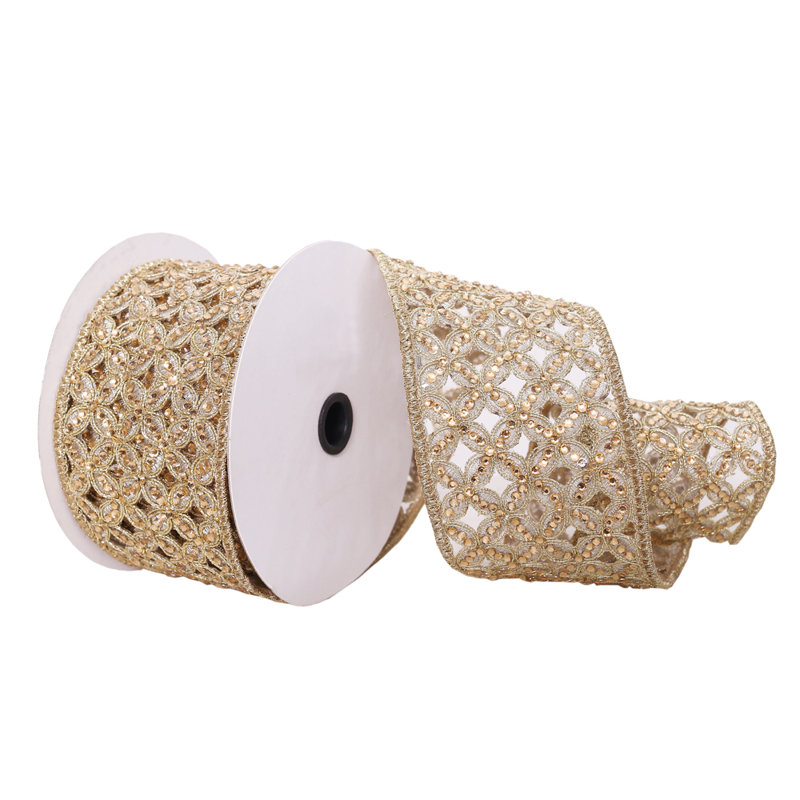 The Holiday Aisle® Genise Christmas Ribbon | Wayfair