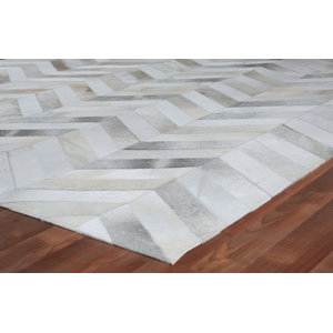 Exquisite Rugs Natural Hide Chevron Rug & Reviews | Wayfair