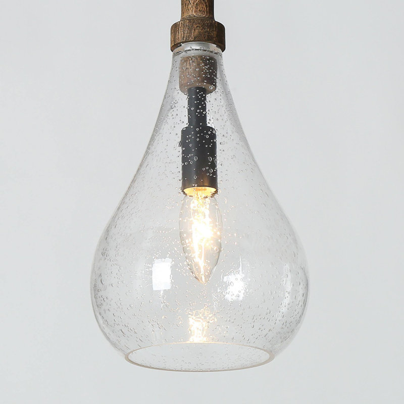 Everly Quinn Jahaad 1-Light Unique Teardrop Pendant Light & Reviews ...