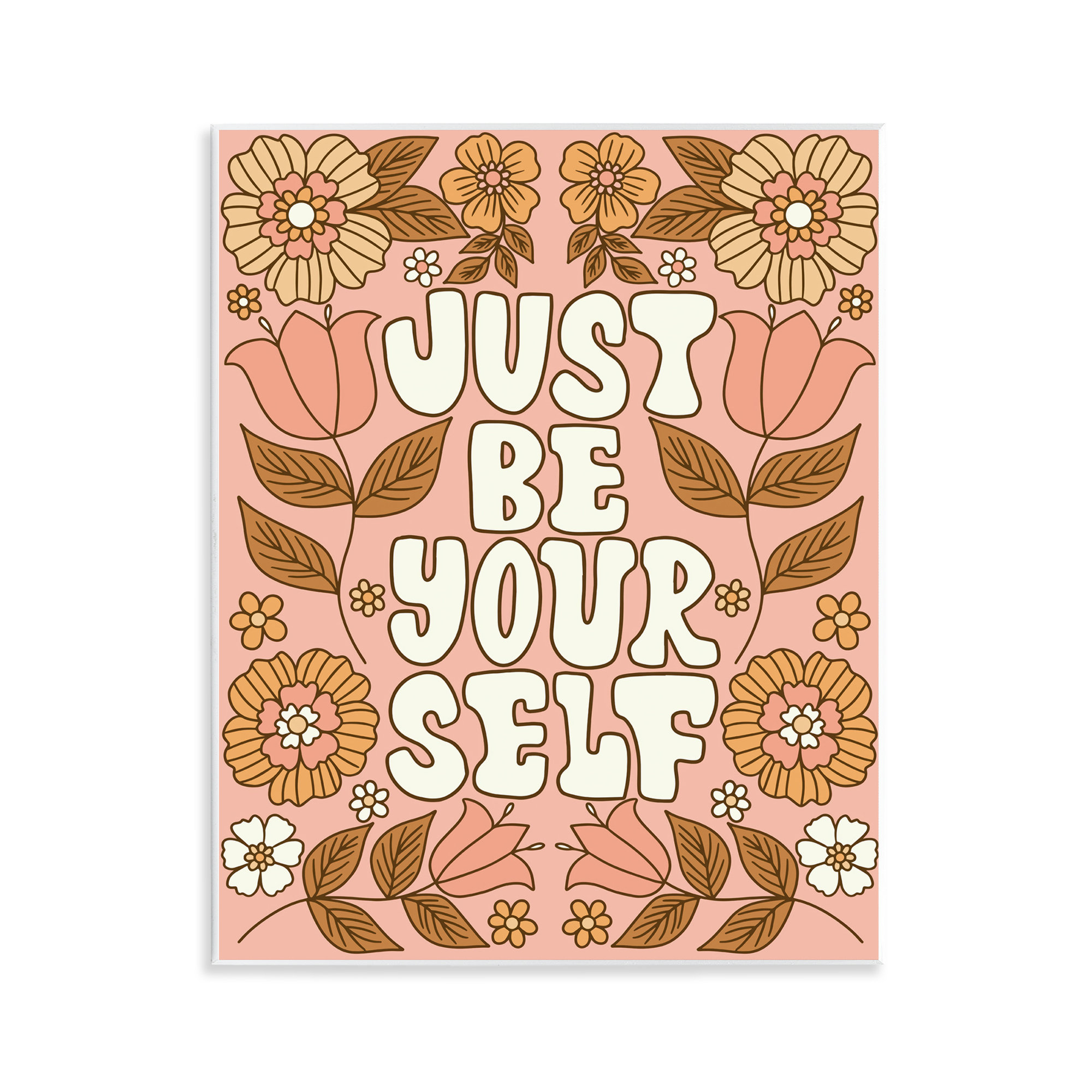 Dakota Fields Groovy Be Yourself Wall Plaque Art by Taylor Shannon ...