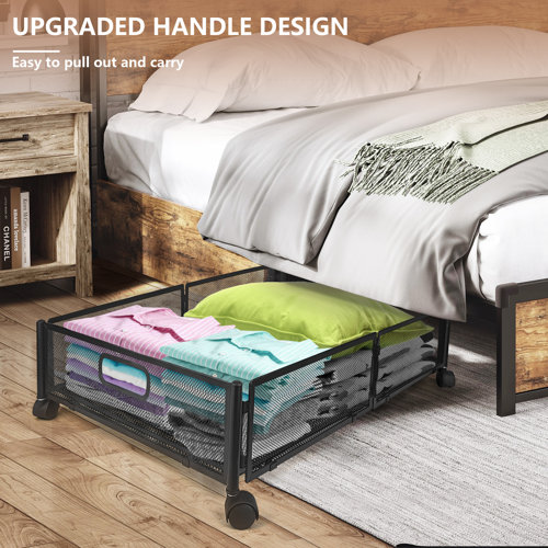 Rebrilliant Metal Underbed Storage Set & Reviews | Wayfair